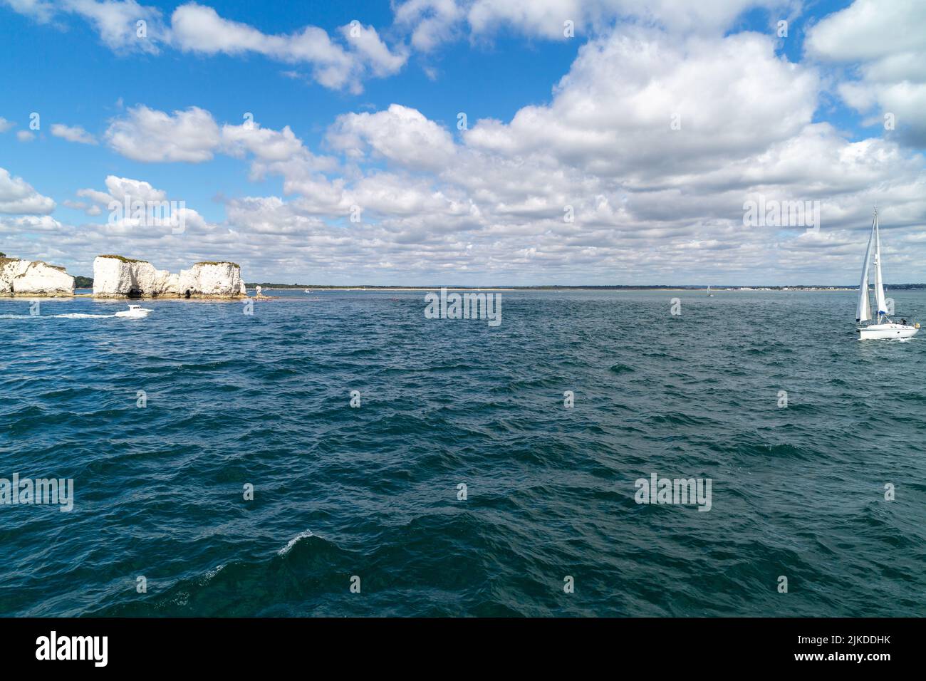 Ferry boat from Poole to Swanage, Dorset UK Stock Photo - Alamy