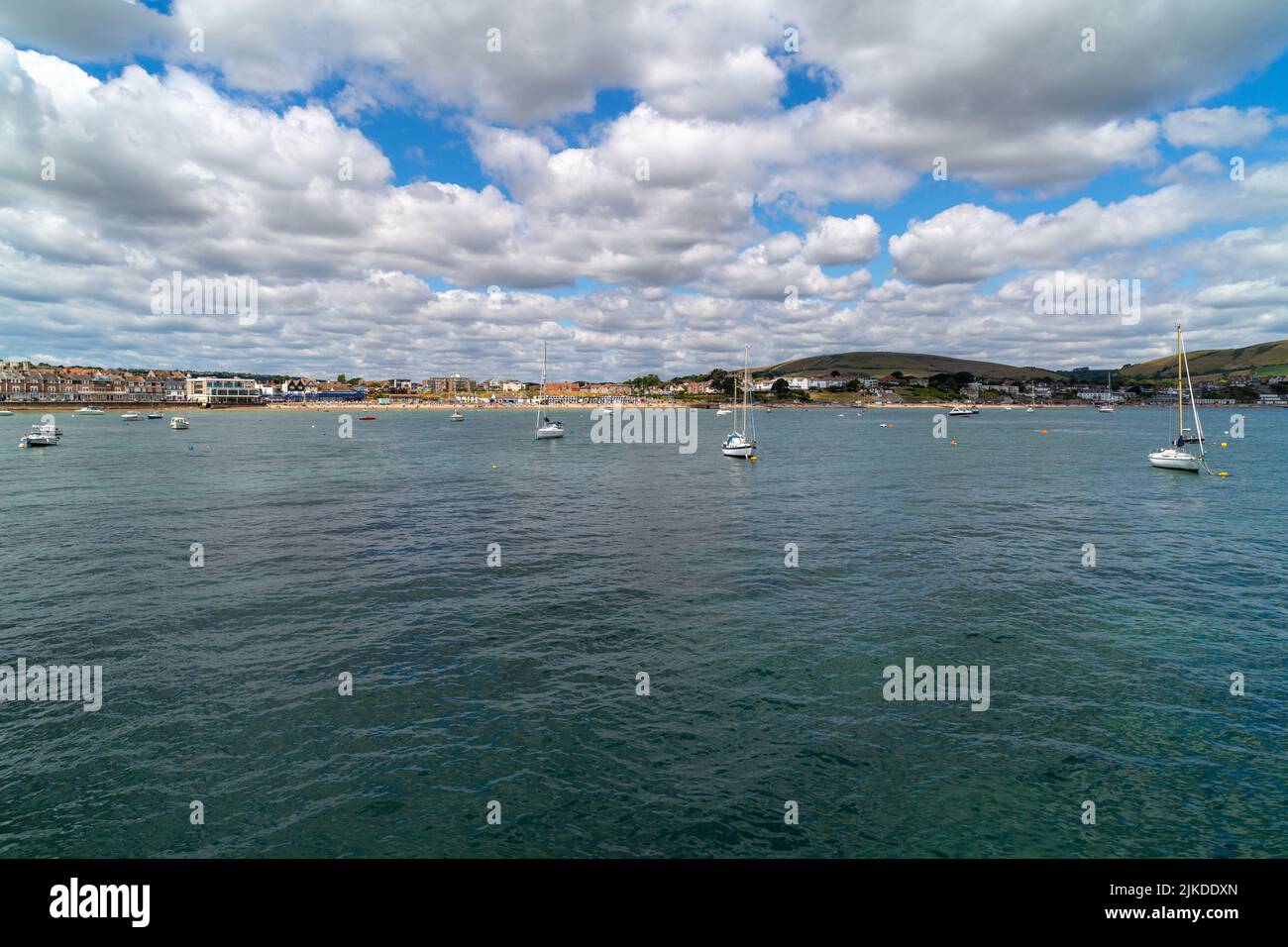 Ferry boat from Poole to Swanage, Dorset UK Stock Photo - Alamy