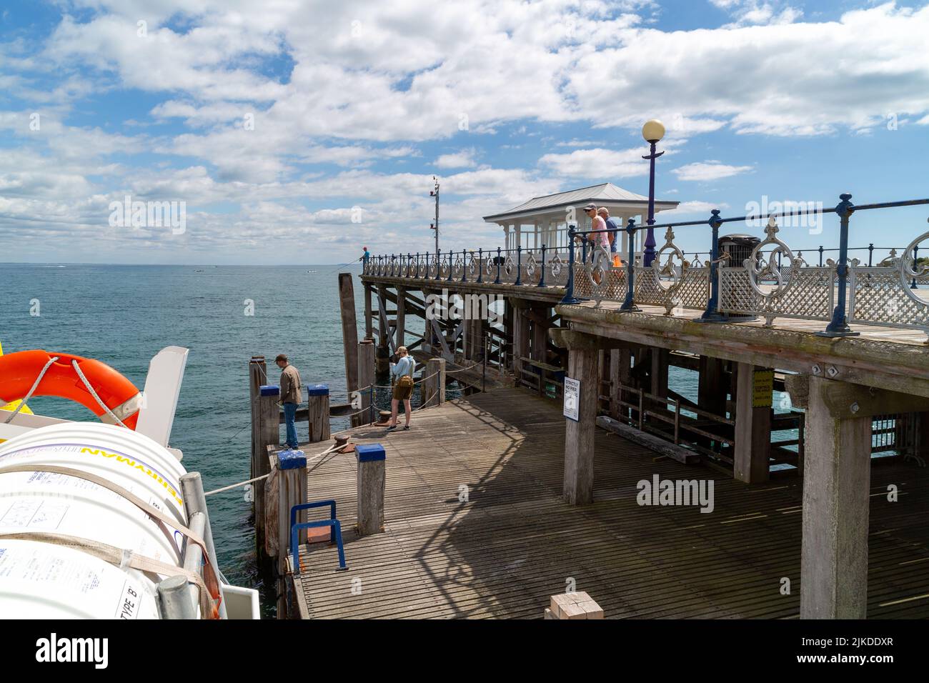 Ferry boat from Poole to Swanage, Dorset UK Stock Photo - Alamy