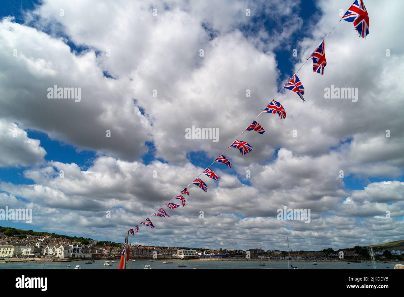 Ferry boat from Poole to Swanage, Dorset UK Stock Photo - Alamy