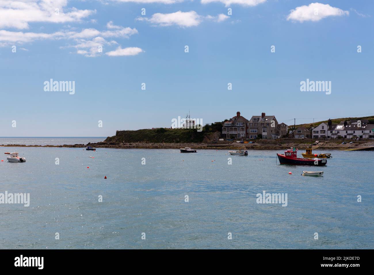 Ferry boat from Poole to Swanage, Dorset UK Stock Photo - Alamy