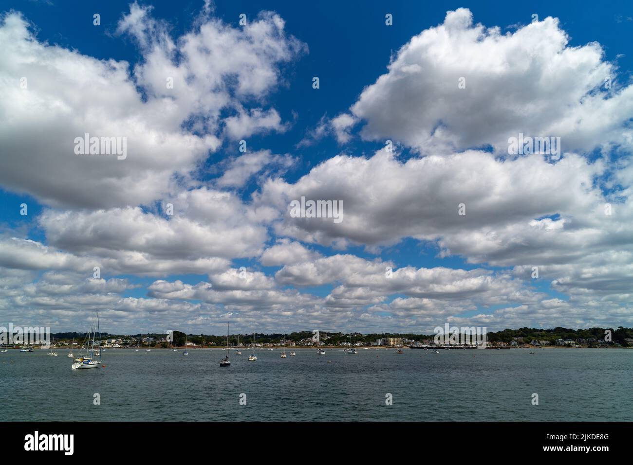 Ferry boat from Poole to Swanage, Dorset UK Stock Photo - Alamy