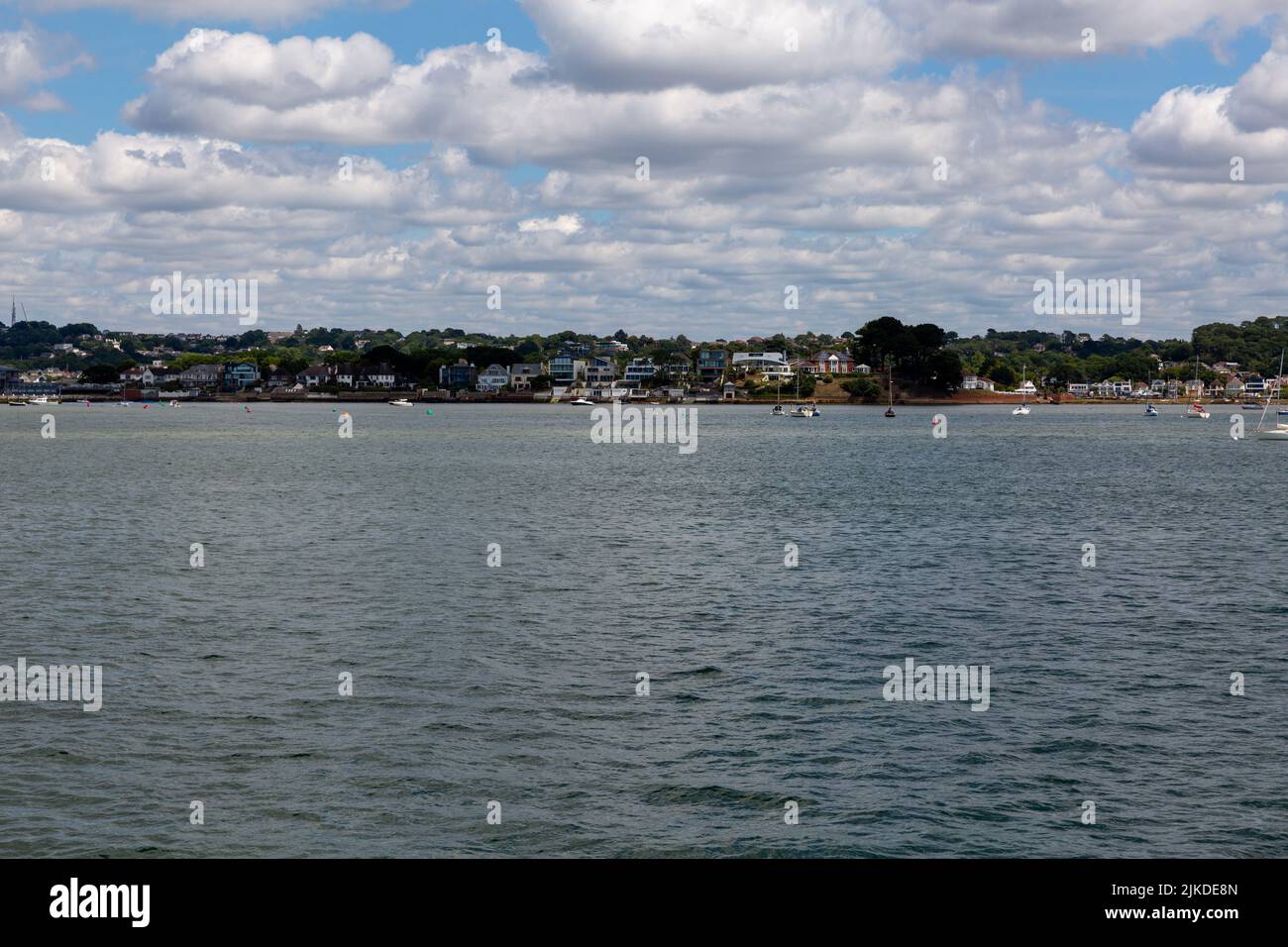 Ferry boat from Poole to Swanage, Dorset UK Stock Photo - Alamy