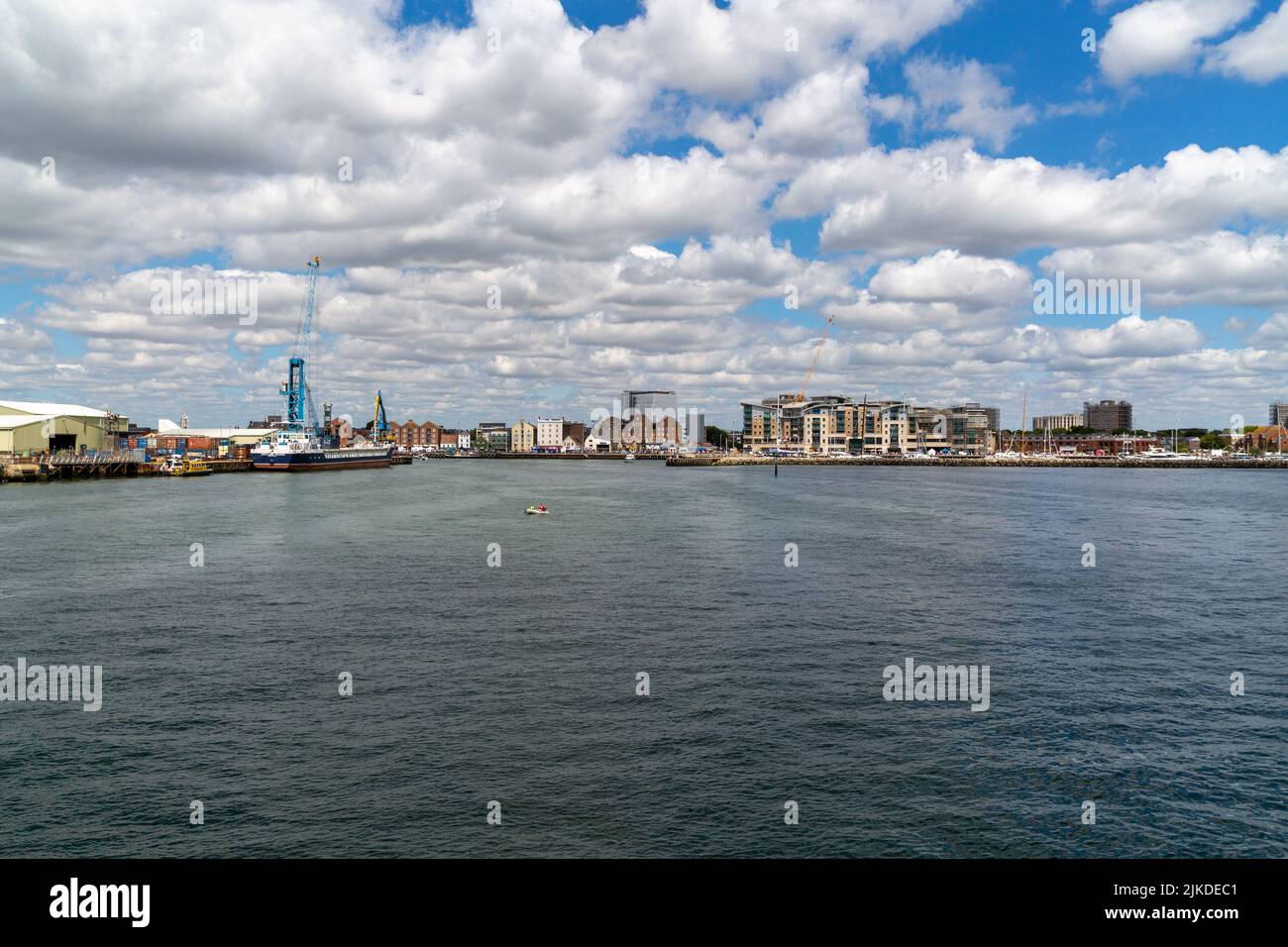 Ferry boat from Poole to Swanage, Dorset UK Stock Photo - Alamy