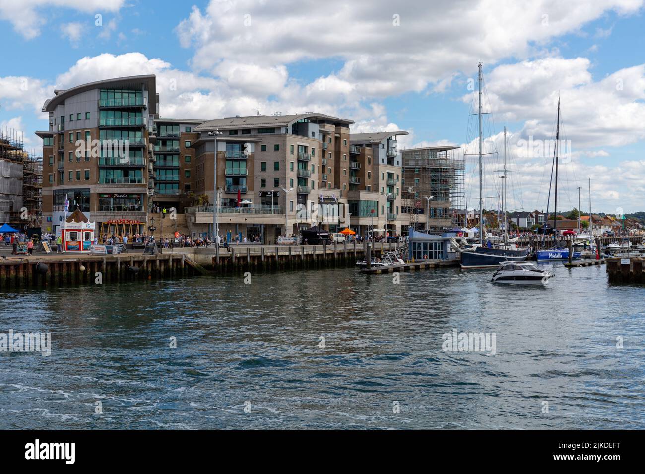 Ferry boat from Poole to Swanage, Dorset UK Stock Photo - Alamy