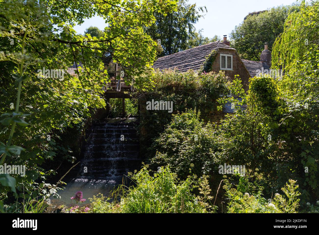 Corfe Castle Village, Bournemouth Stock Photo - Alamy