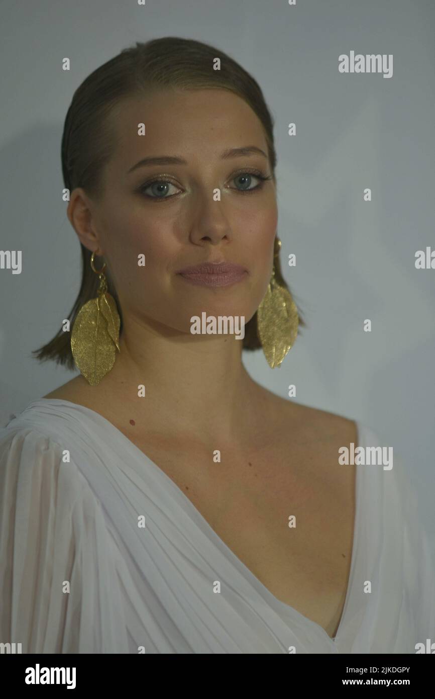 Special show of V2SD Russian brand sportswear of the Olympic champion ...