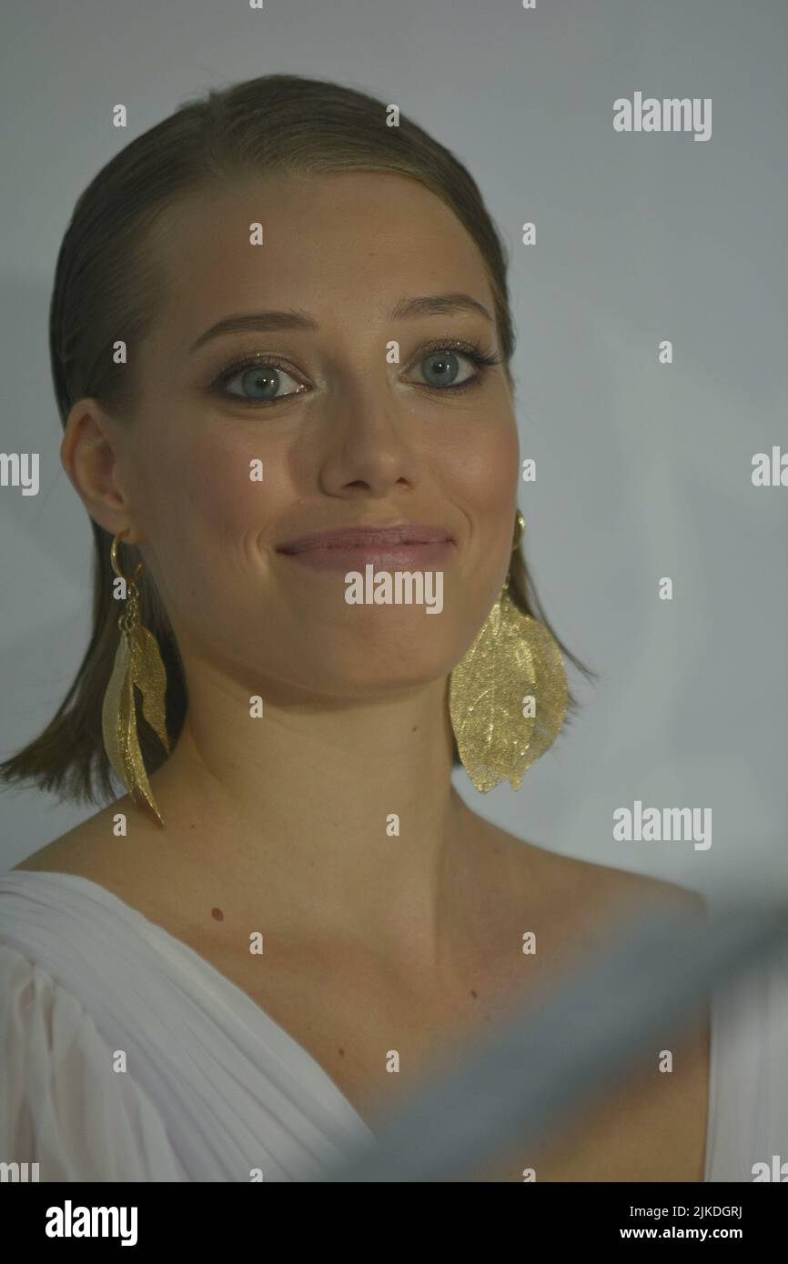 Special show of V2SD Russian brand sportswear of the Olympic champion ...