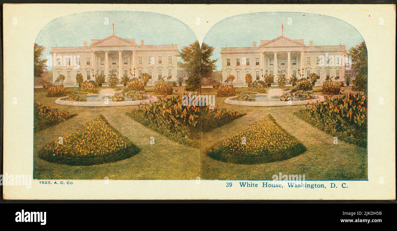 Washington white house 1880 hi-res stock photography and images - Alamy