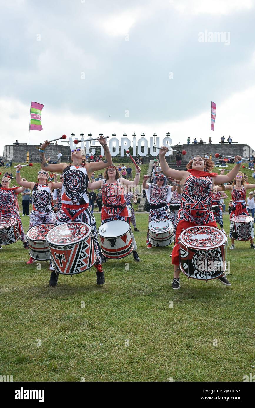 Batala Mundo Portsmouth Drummers From Day 3 Of Victorious Festival 2021 ...