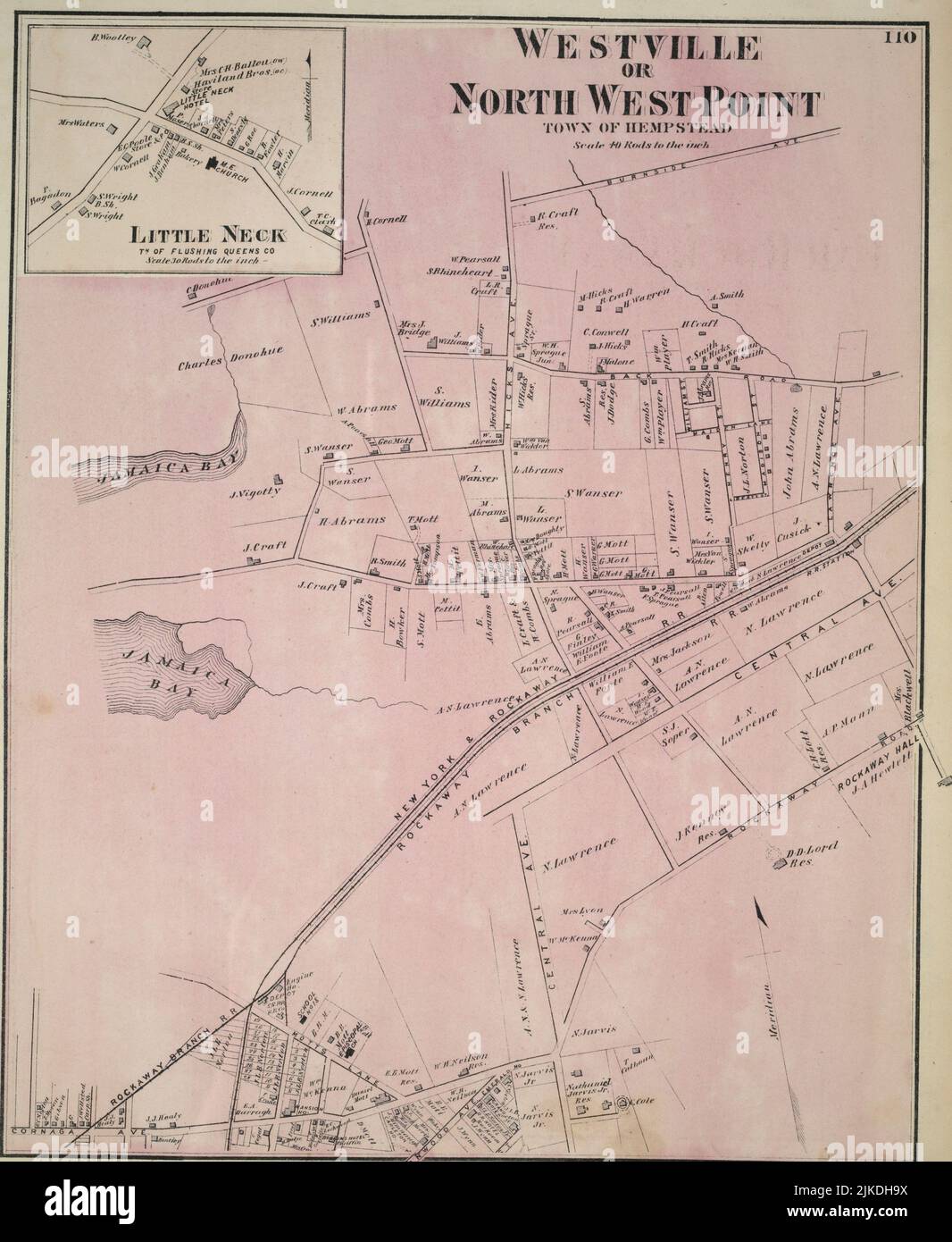 Map of westville hi-res stock photography and images - Alamy