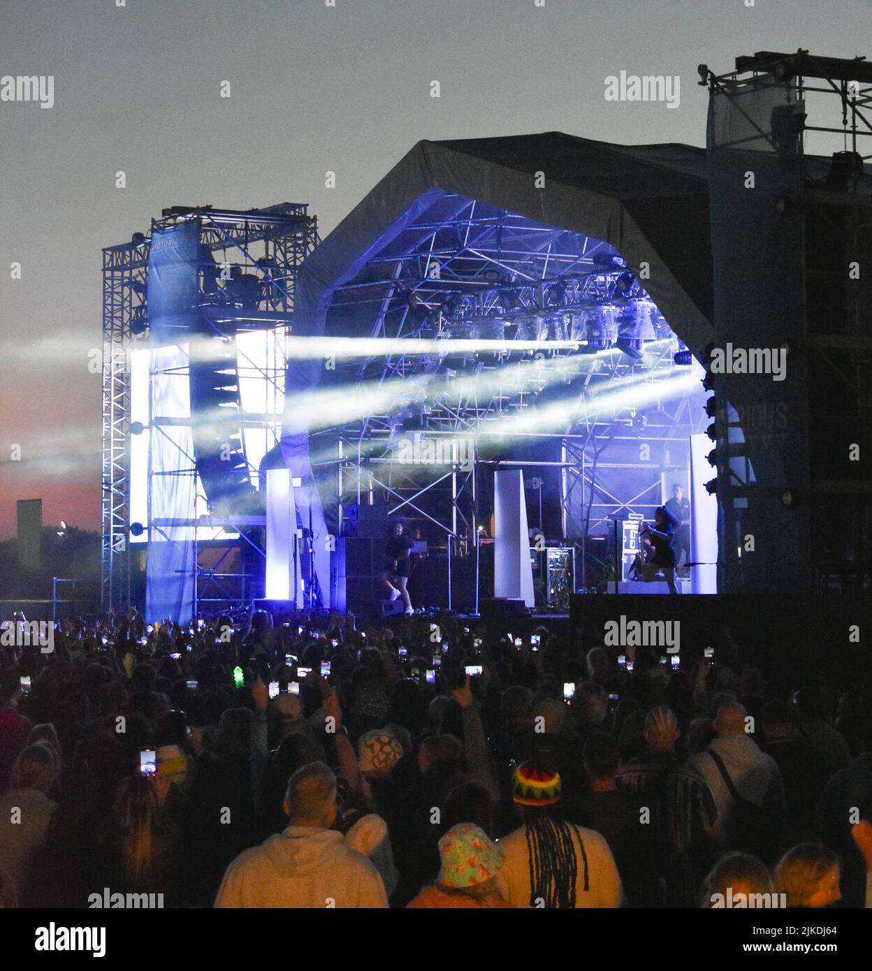 Ella Eyre Performing Live On Stage In Concert, Day 2 Of Victorious ...