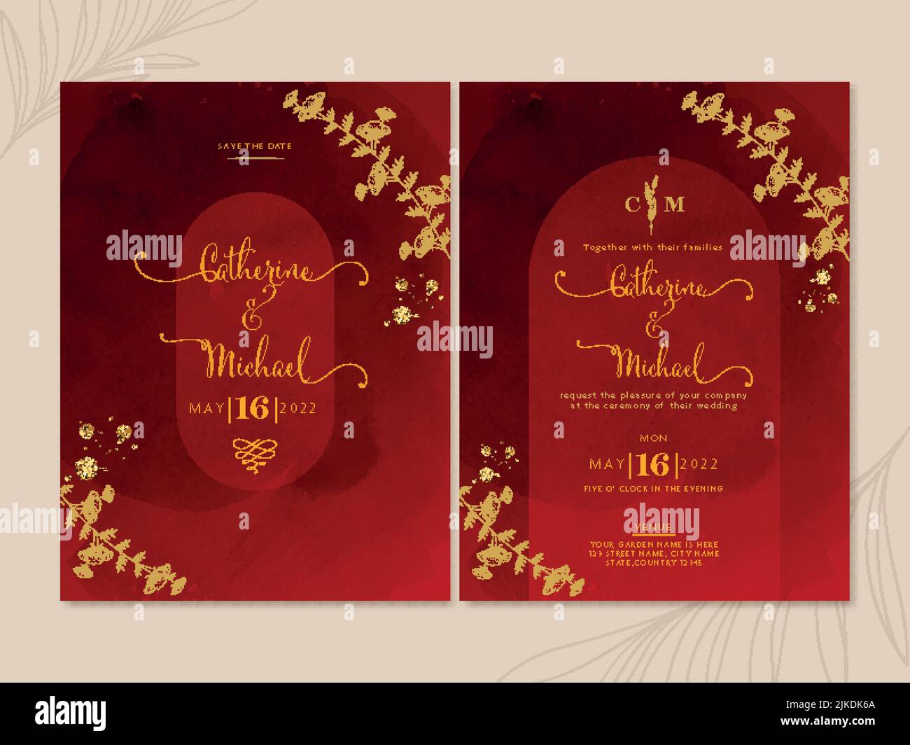 Announce details Stock Vector Images - Alamy