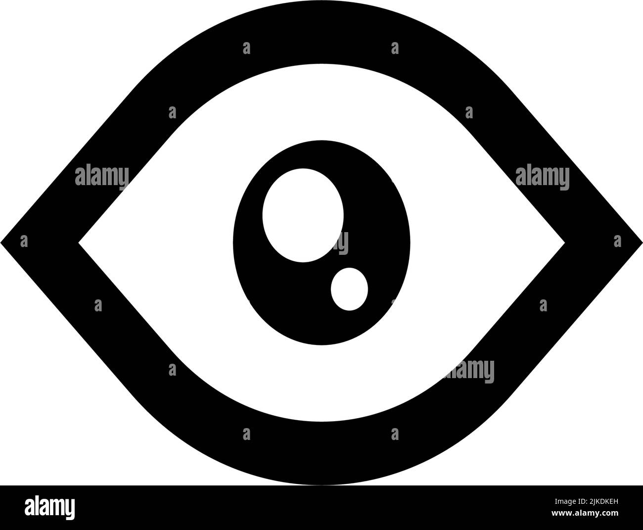 Eye logo Black and White Stock Photos & Images - Alamy