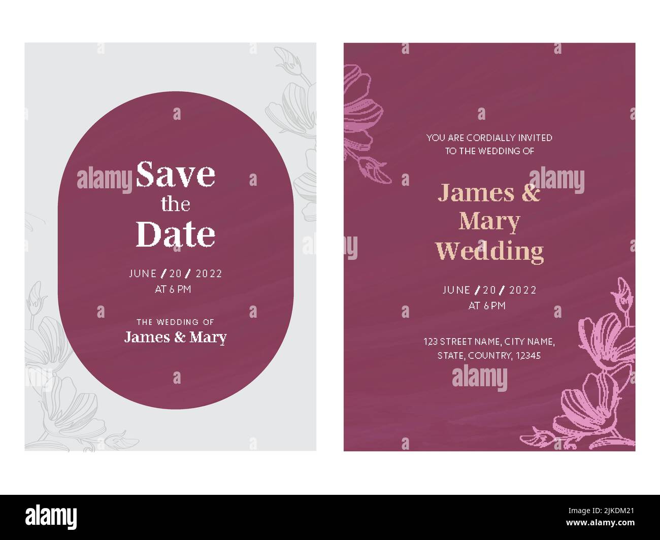 Indian wedding reception Stock Vector Images - Alamy