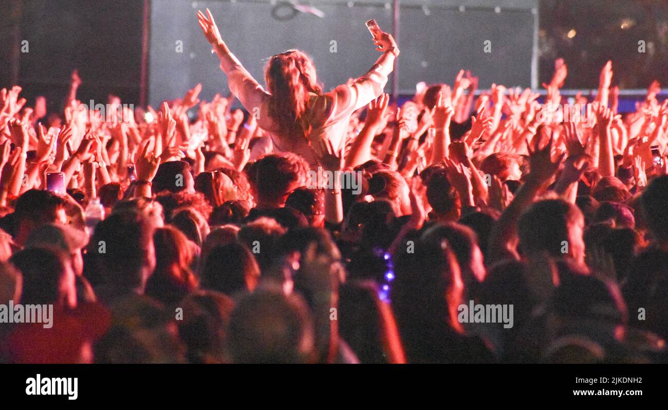 Ella Eyre Performing Live On Stage In Concert, Day 2 Of Victorious ...