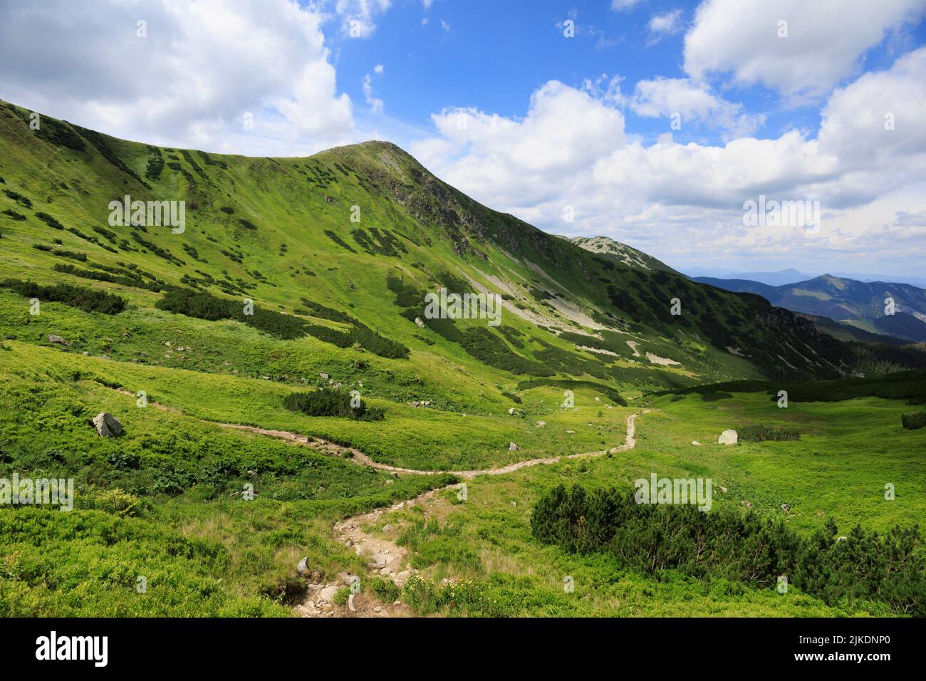 Konske and Siroka dolina, Nizke Tatry, Low Tatras, Slovakia, Europe ...