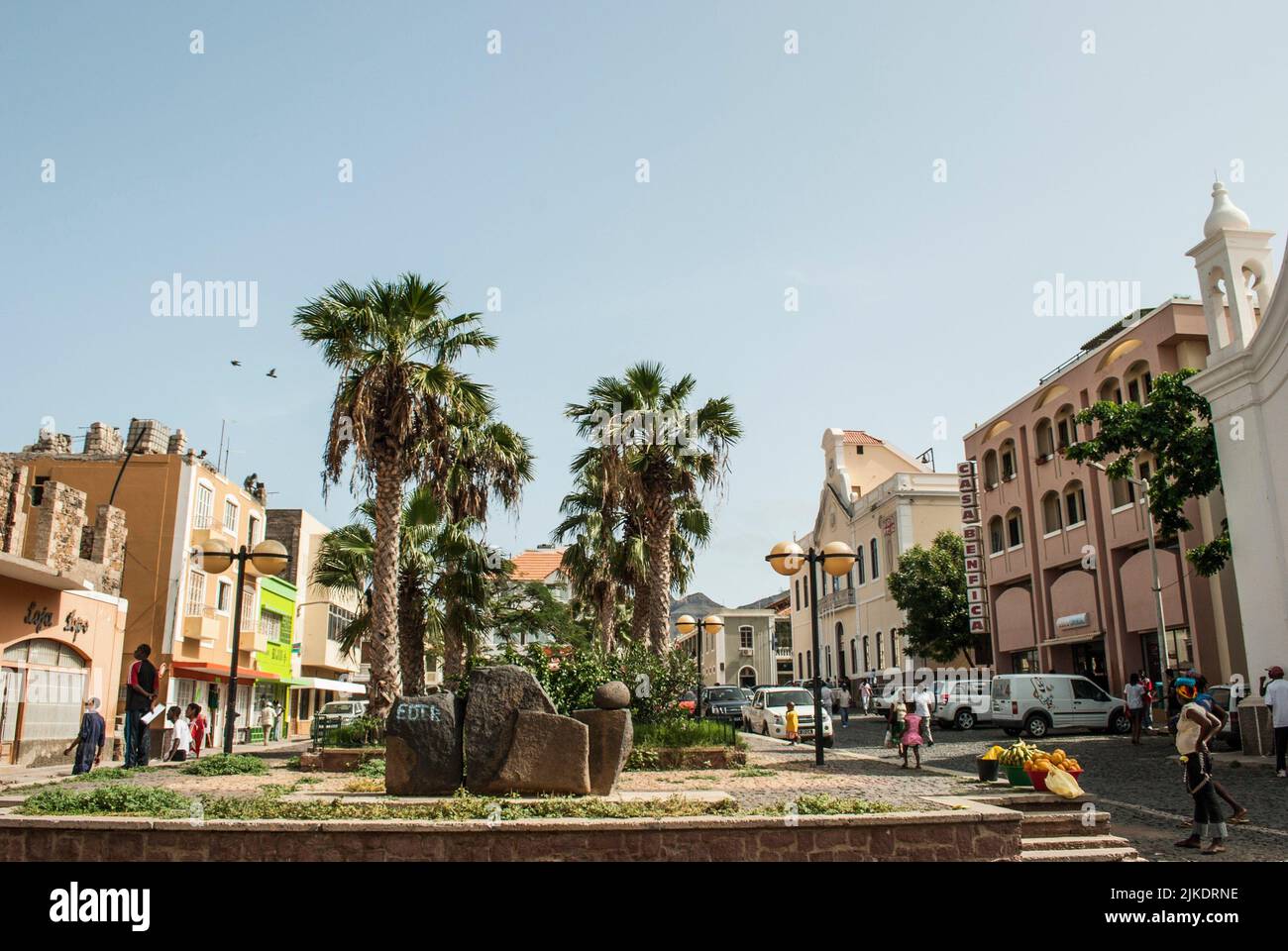 Mindelo city hi-res stock photography and images - Alamy