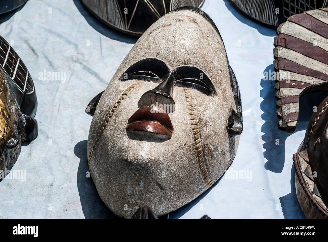 The imaginative masks of Senegal. Dakar, Senegal Stock Photo - Alamy