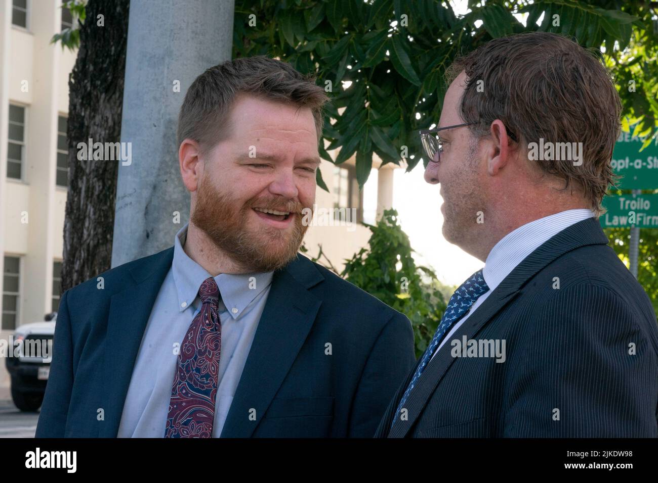 Austin, TX, USA. 1st Aug, 2022. Prosecuting attorney MARK BANKSTON, l ...
