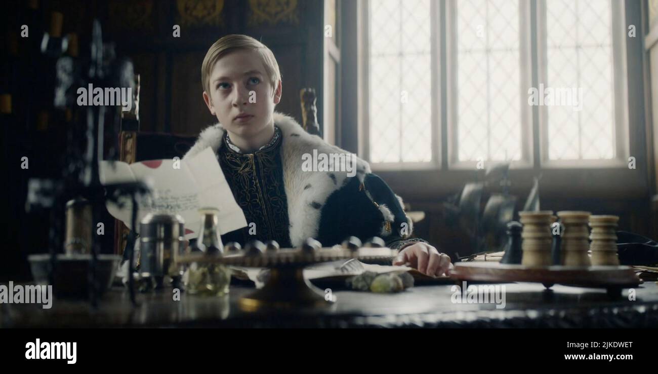 Los Angeles.CA.USA. Oliver Zetterstrom as King Edward VI in a scene in ...