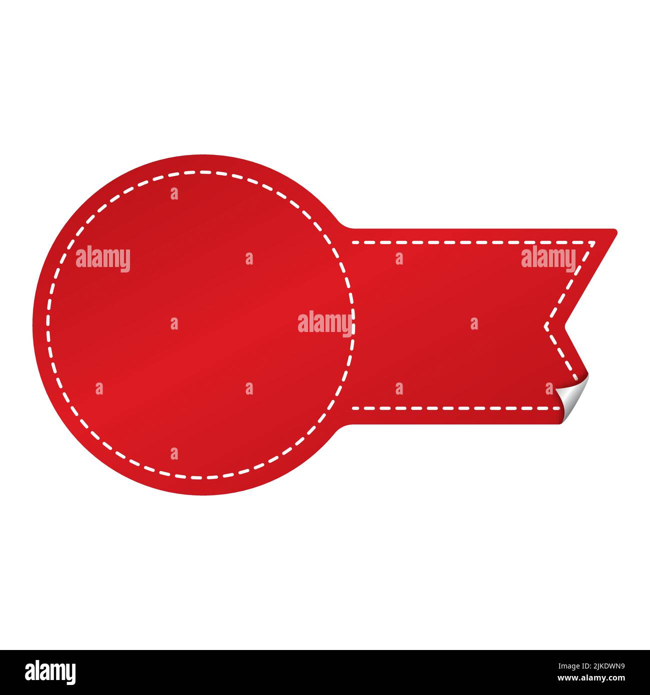 Paper badge Stock Vector Images - Alamy