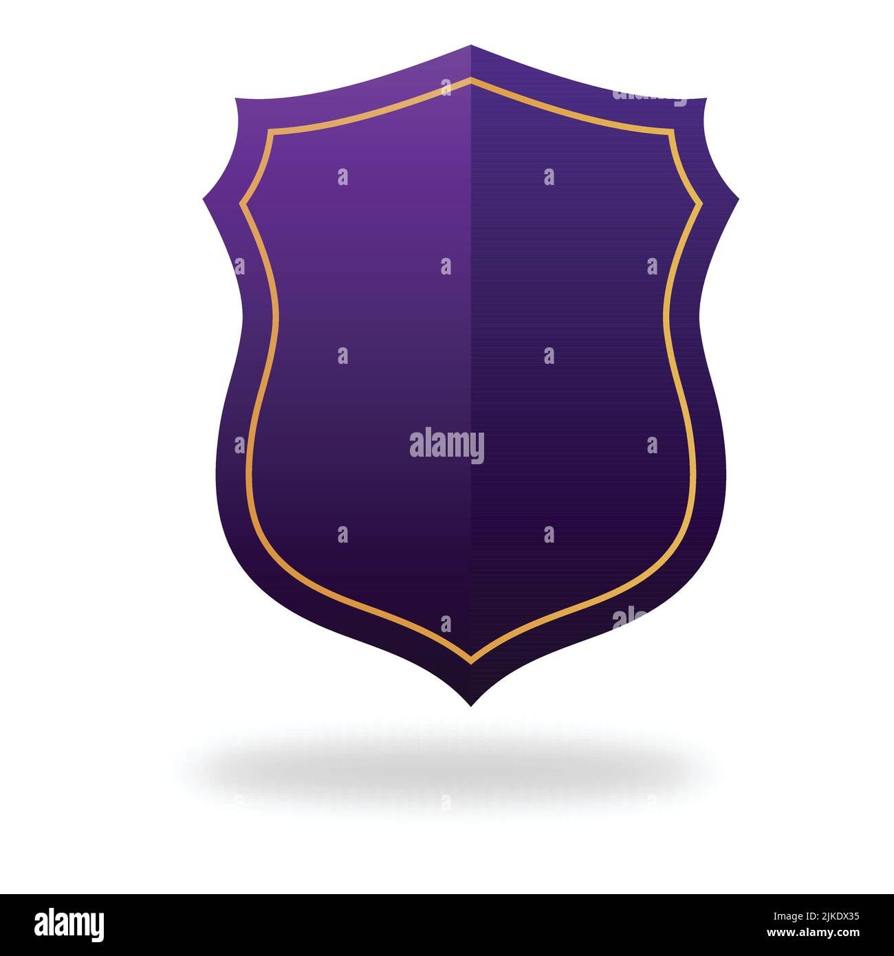 Empty shield Stock Vector Images - Alamy
