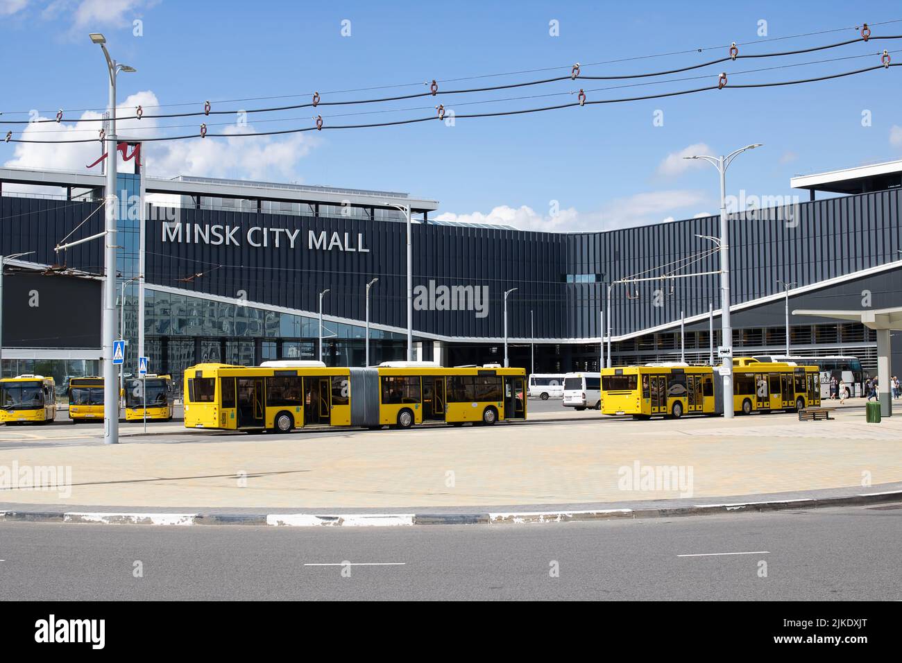 Belarus, Minsk - 01 august, 2022: View of Minsk City Mall Stock Photo ...