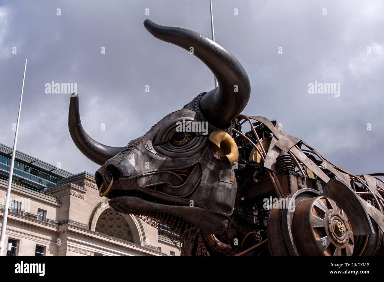 10 mtr high Mechanical Bull, the centrepiece of Commonwealth Games 2022 ...