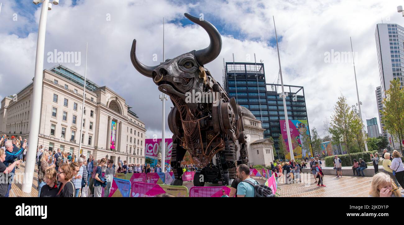 Birmingham bull commonwealth hi-res stock photography and images - Alamy