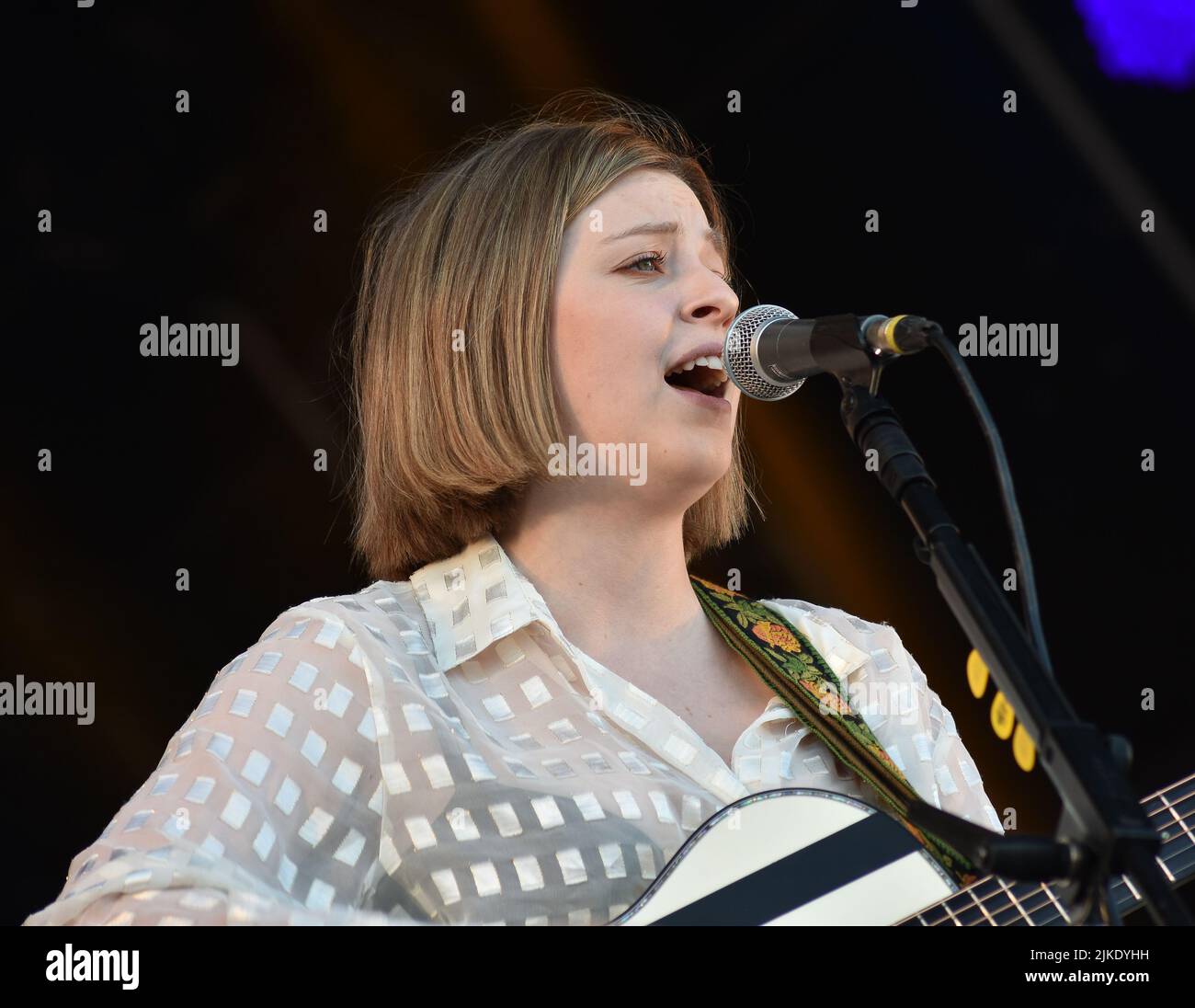 Jade Bird From Jade Bird Performing Live On Stage In Concert, Day 3 Of ...