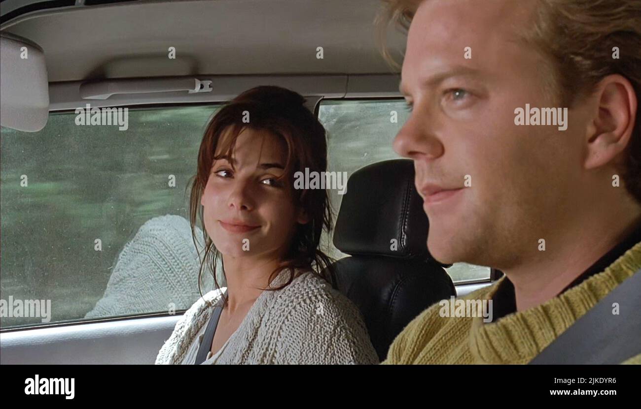 USA. Sandra Bullock and Kiefer Sutherland in a scene from the (C ...