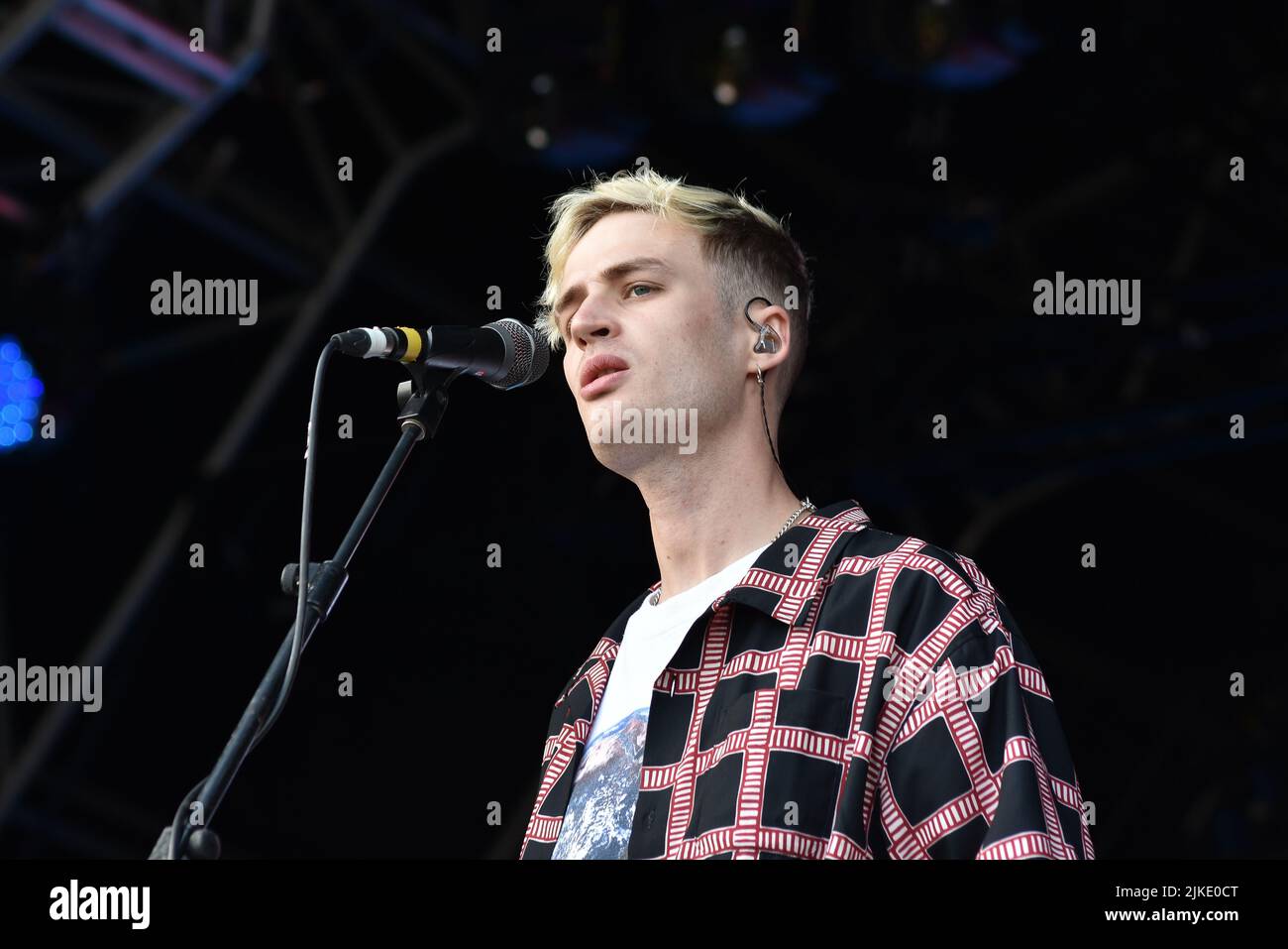Jim Higson From Kawala Performing Live On Stage In Concert, Day 3 Of ...