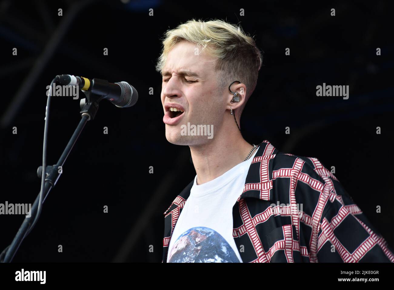 Jim Higson From Kawala Performing Live On Stage In Concert, Day 3 Of ...