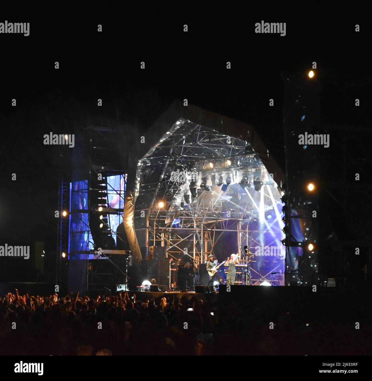 Nile Rodgers And Chic Performing Live On Stage In Concert, Day 3 Of ...