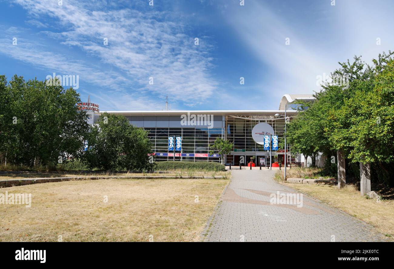 Red Dragon Centre, Cardiff Bay taken August 2022 Stock Photo - Alamy