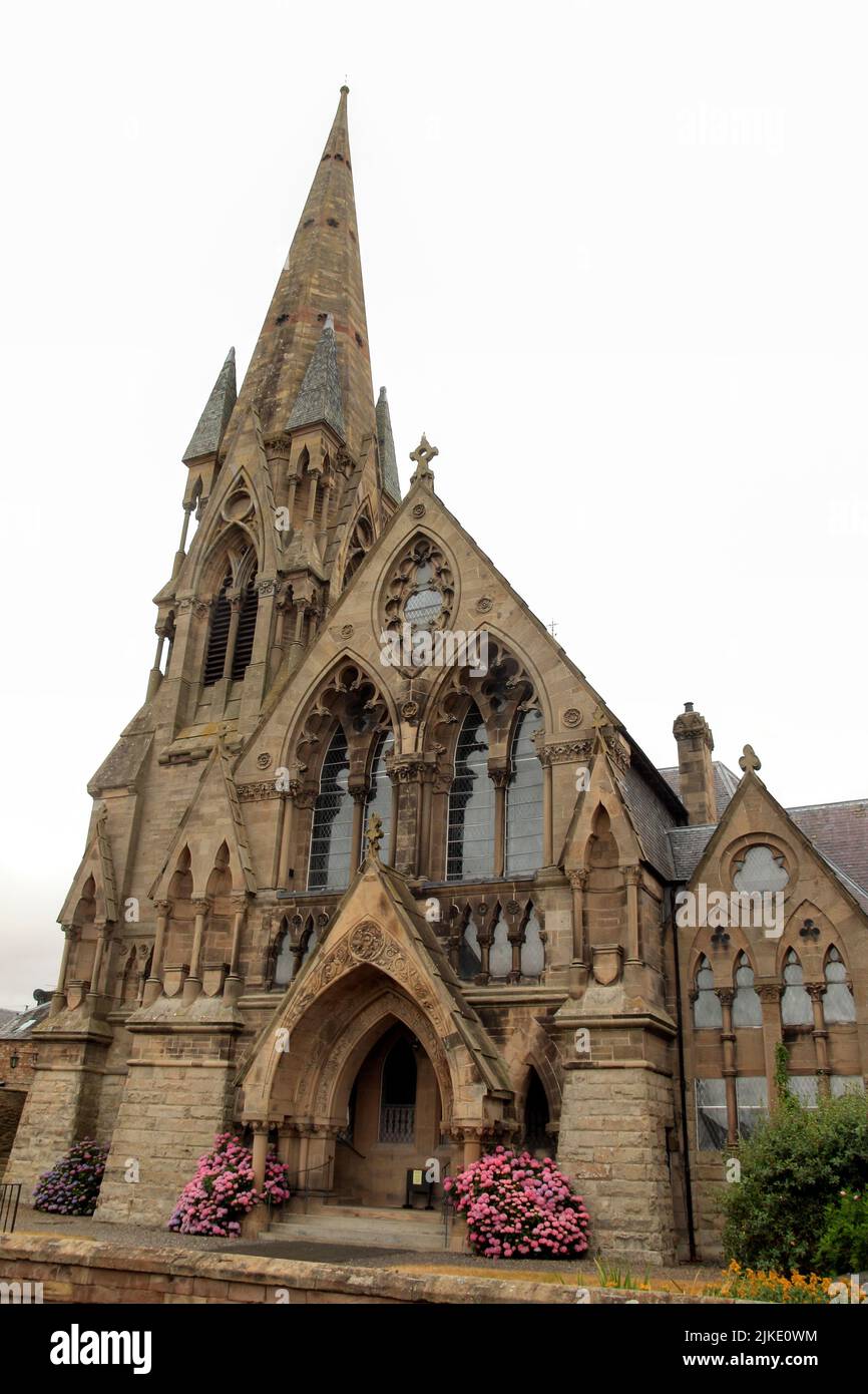 Scottish church exterior, Kelso North Parish Church, Roxburgh Street ...