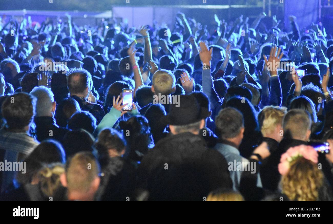 Nile Rodgers And Chic Performing Live On Stage In Concert, Day 3 Of ...