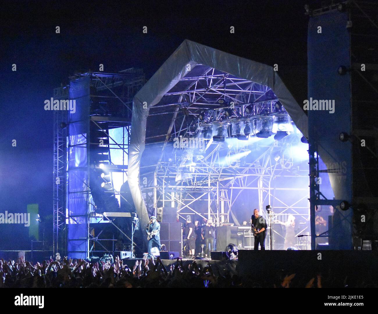 Nile Rodgers And Chic Performing Live On Stage In Concert, Day 3 Of ...