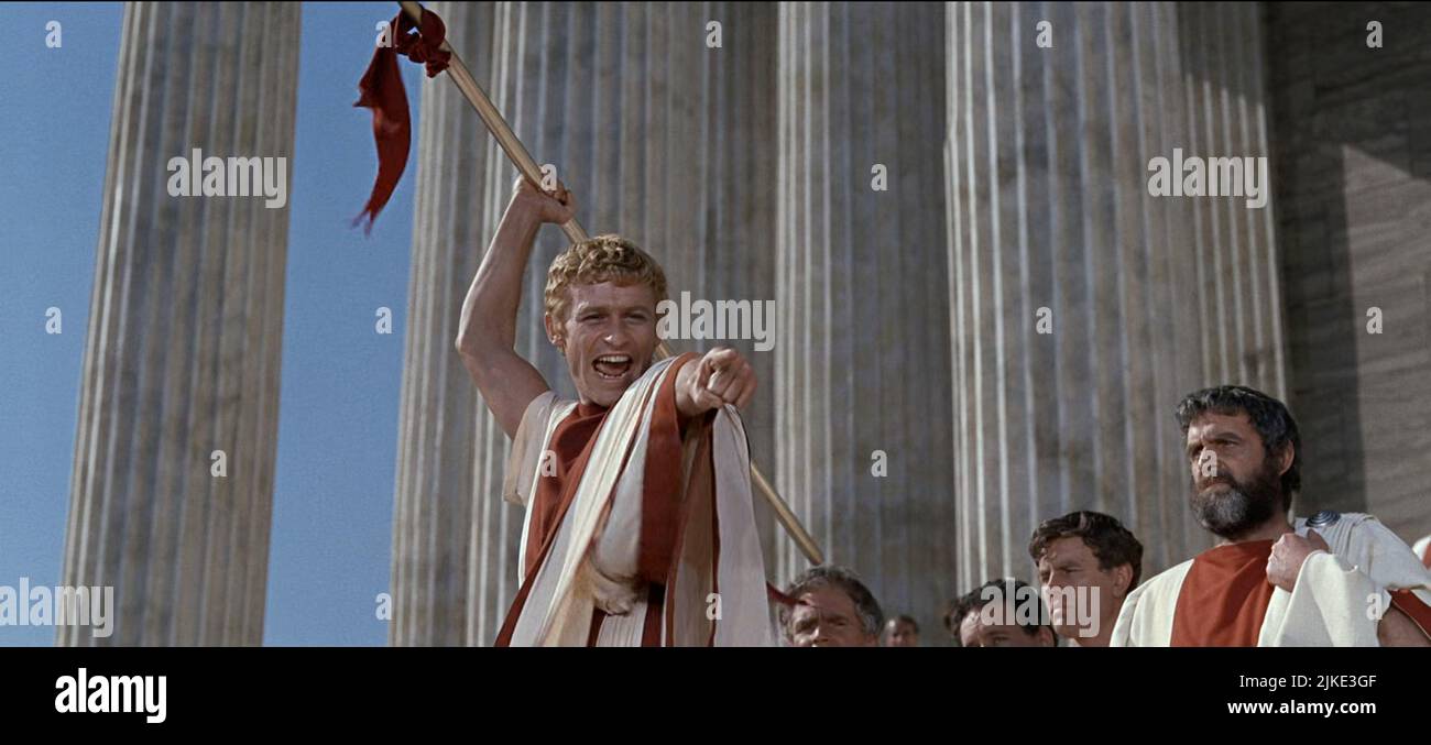 Los Angeles.CA.USA. Roddy McDowall (as Octavian Caesar), A scene in (C ...