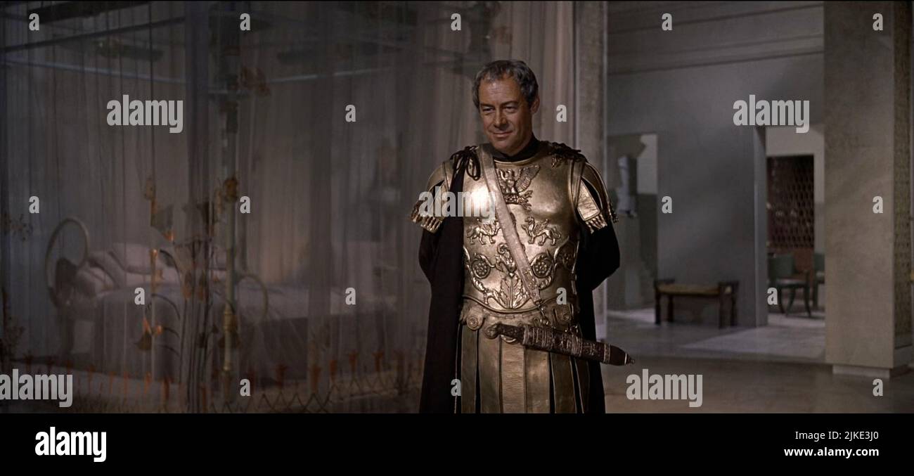 Los Angeles.CA.USA. Rex Harrison (as Julius Caesar) in a scene in (C ...