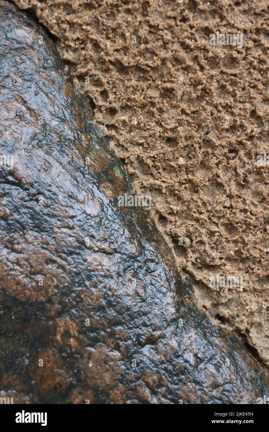 wet granite and wet sand abstract natural background diagonal Stock Photo - Alamy