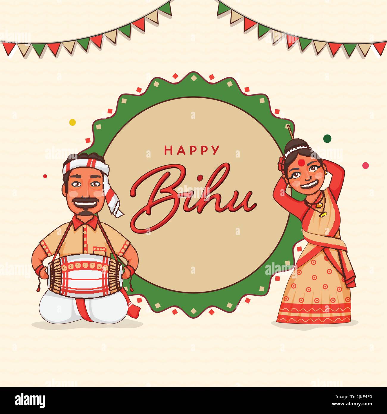Kati bihu festival Stock Vector Images - Alamy