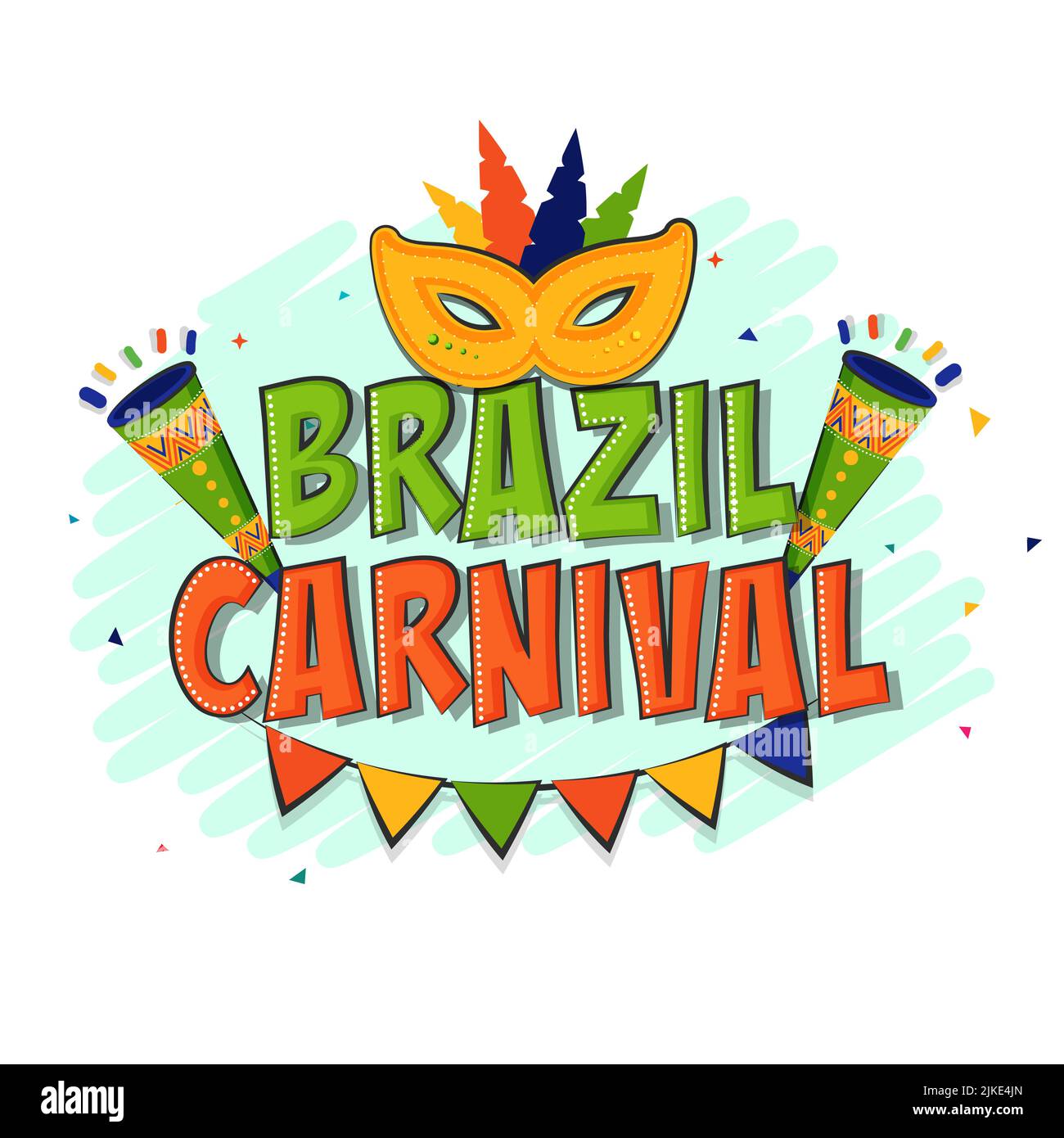 Brazilian theme Stock Vector Images - Alamy