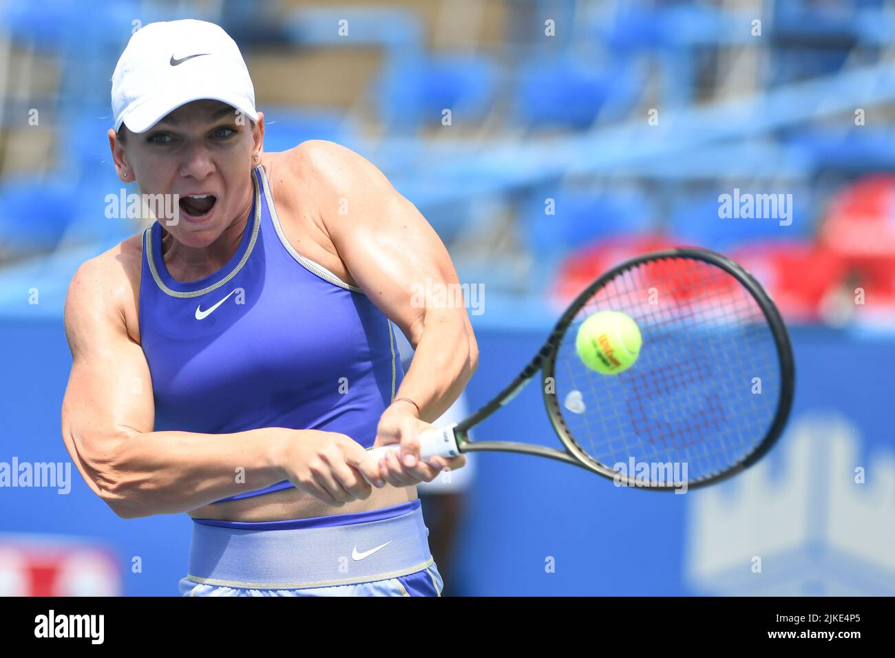 August 1, 2022, Washington, District of Columbia, USA: SIMONA HALEP ...