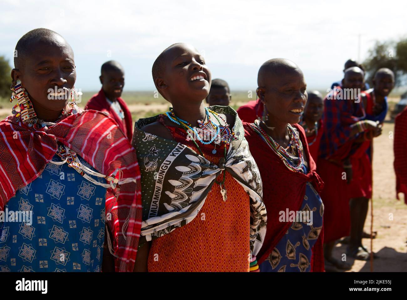 Maasai people kenya Africa Stock Photo - Alamy
