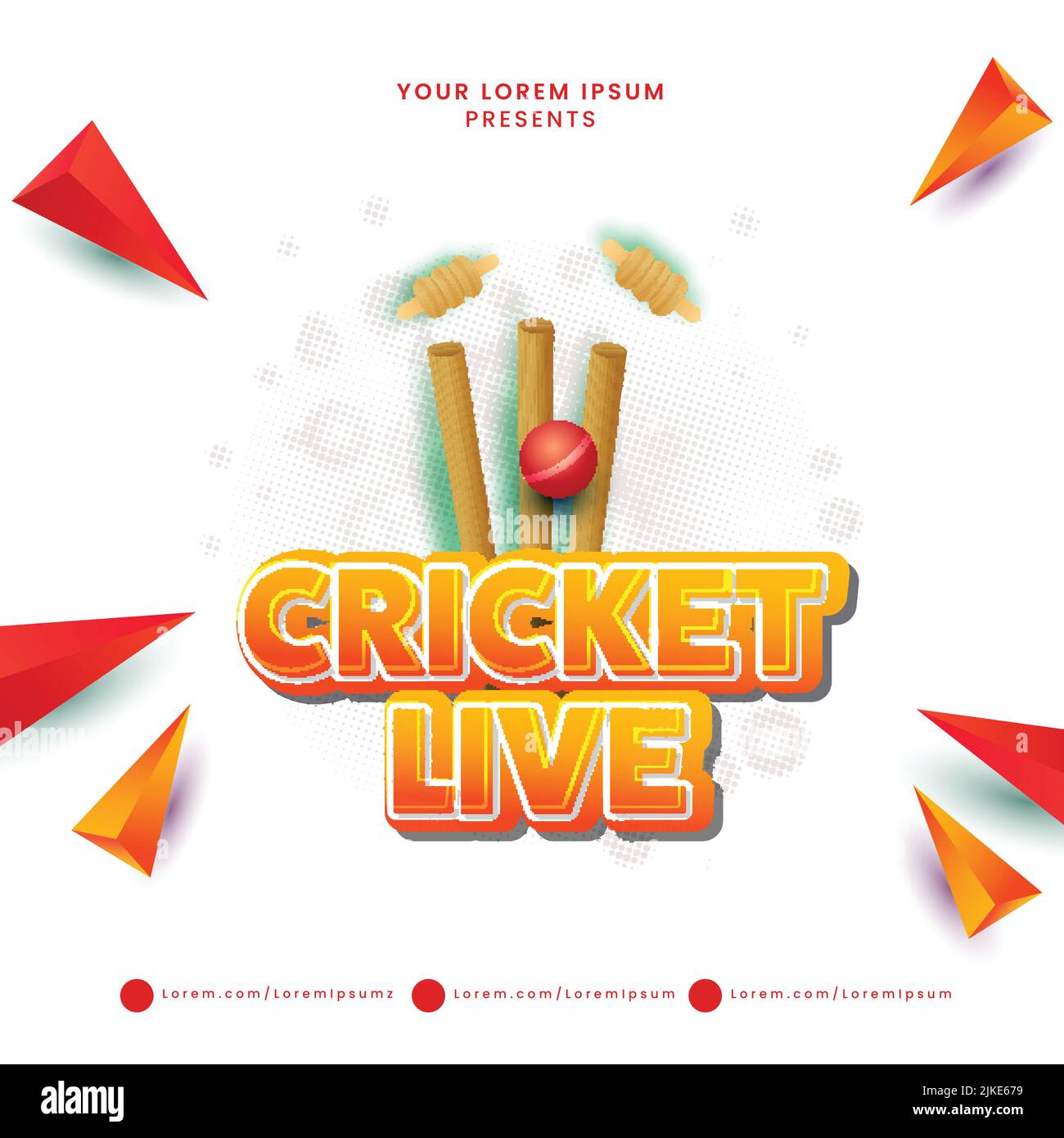 Cricketer ball hitting stumps Cut Out Stock Images & Pictures - Alamy