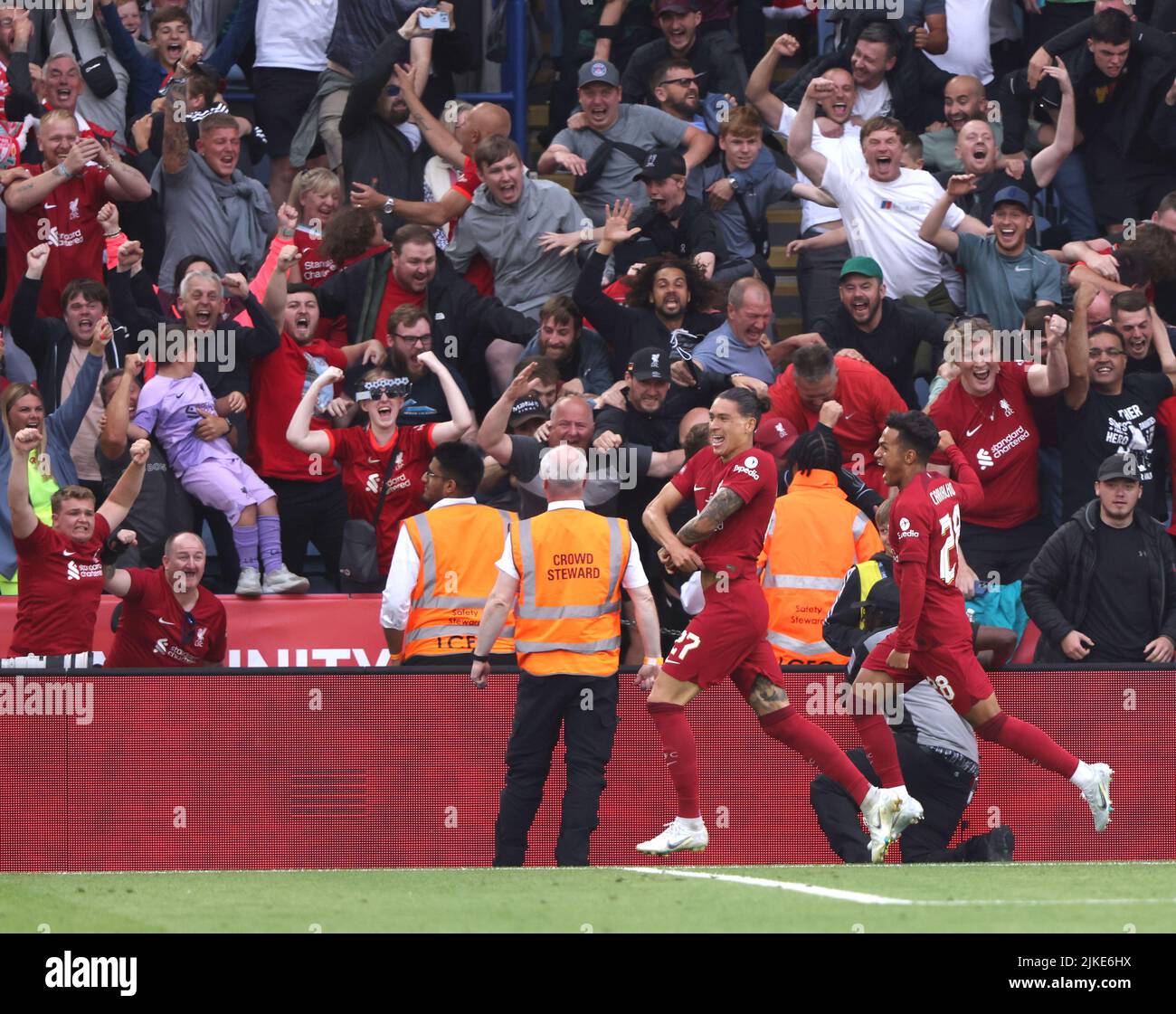 Darwin nunez liverpool community shield hi-res stock photography and ...