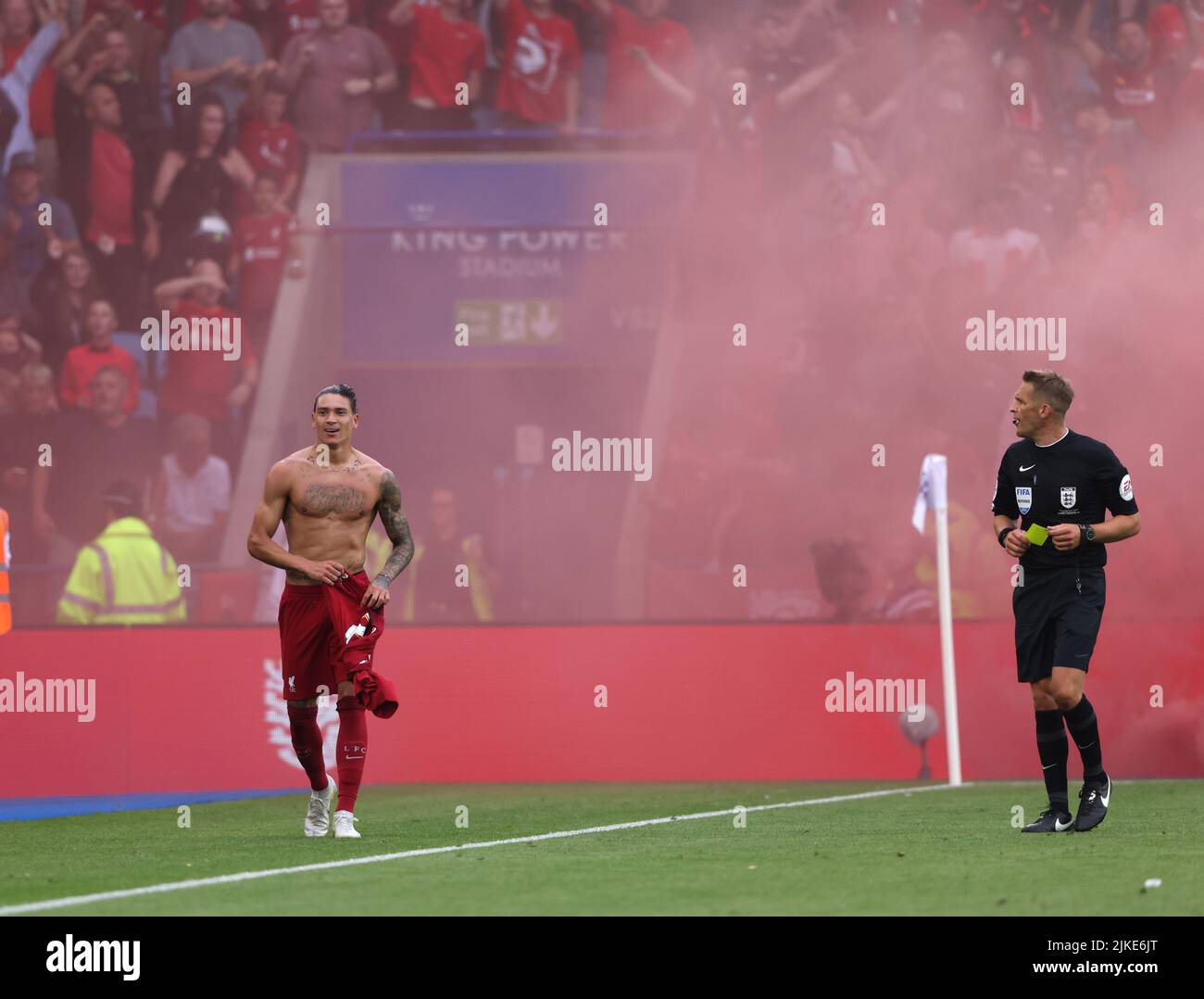 Darwin nunez liverpool community shield hi-res stock photography and ...