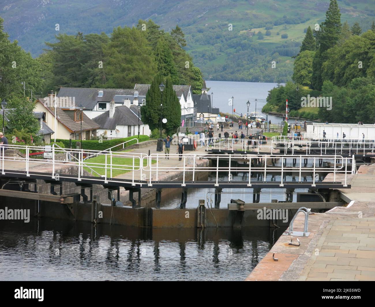 Scottish tourism July 2022: Fort Augustus at the south-west end of Loch ...